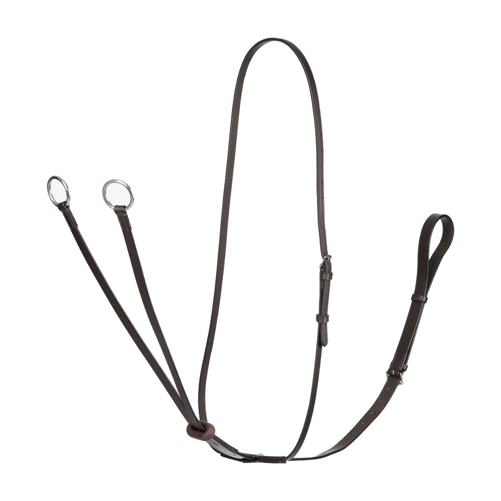 LeMieux Arika Running Martigale in Brown/Silver | Houghton Country