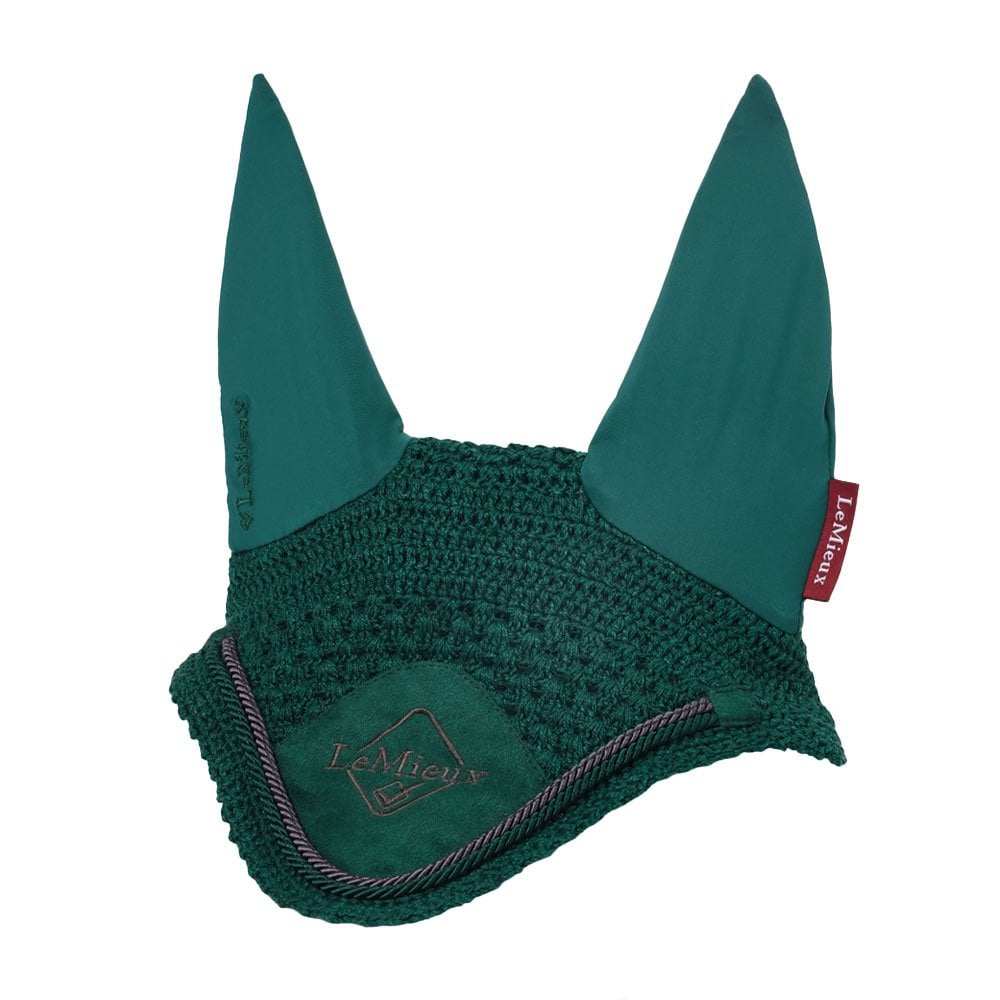 LeMieux Classic Lycra Fly Hood in Spruce | Houghton Country