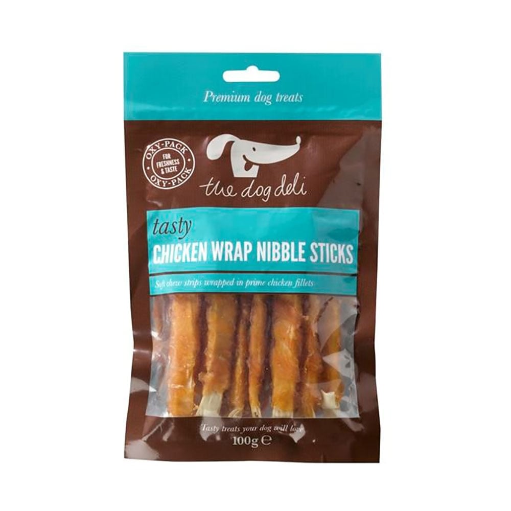 The Dog Deli Chicken Wrapped Nibble Sticks 100g | Houghton Country