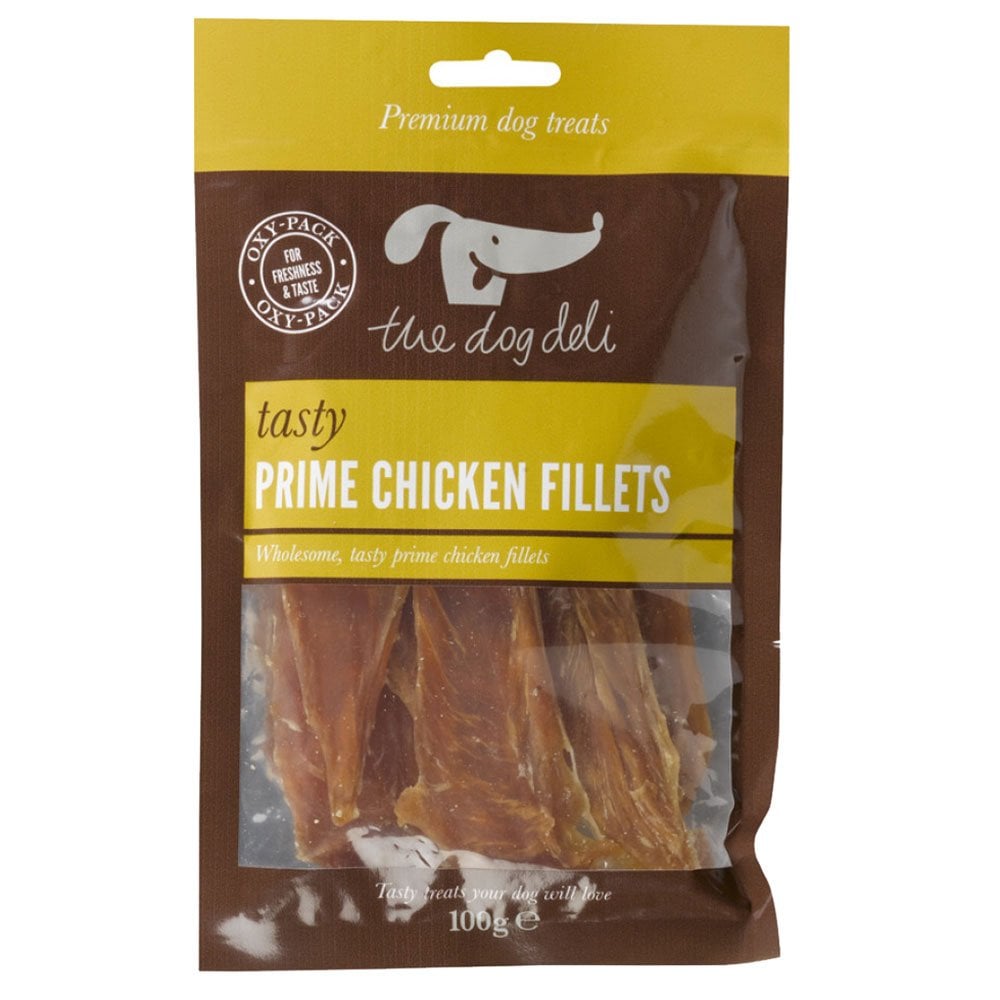 The Dog Deli Prime Chicken Fillets 100g | Houghton Country